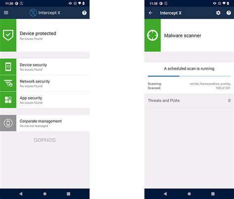 Test Sophos Intercept X For Mobile 97 For Android 243314 Av Test