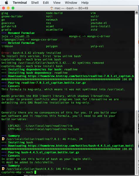 Upgrade Bash Without Using The Terminal To Fix Iterm Issue Dyld Library Not Loaded Usrlocal