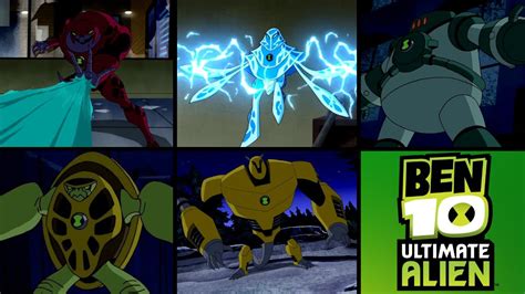 Every Transformations Of Aliens From The Andromeda Galaxy Ben 10