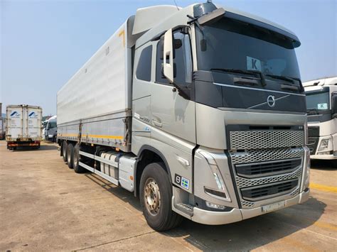 신규 차량 설명 매물번호 25 B 0309번 차 종 볼보fh 21톤 후축 윙바디 연 식 21년 10월 각자 주행 대형화물차전문 평택항매매상사