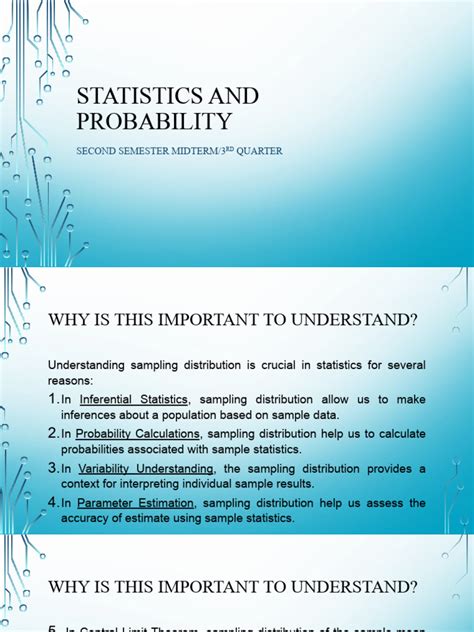 L 9 1 Sampling Distribution With Replacement Pdf Variance Statistics
