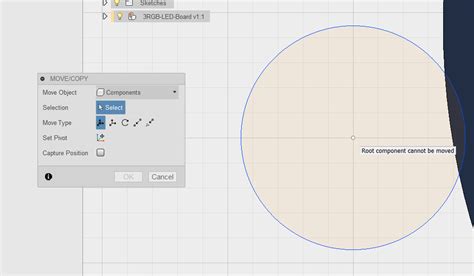 Root Component Cannot Be Moved Autodesk Community