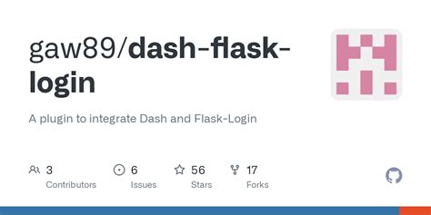 dash flask login usage dash flask login py at master · gaw89 dash flask login · github