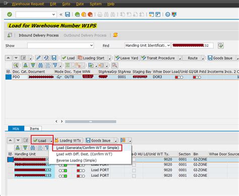 FM METHOD For Tcode N SCWM LOAD In SAP EWM SAP Community