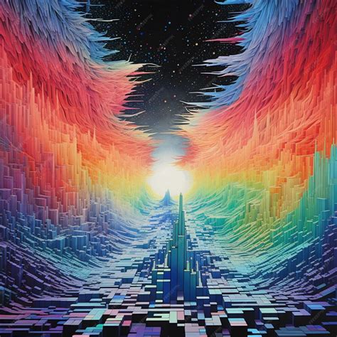 Premium Ai Image Unexpected Visual Transformations Originating From