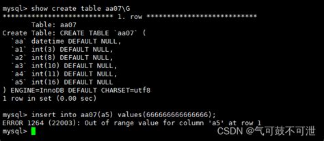 【达梦数据库】mysql与达梦整数类型对比关系达梦 Mediumint Csdn博客