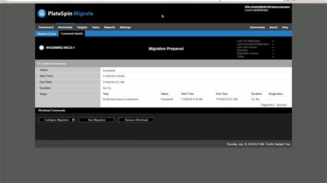 Micro Focus Platespin Migrate Vm To Aws Youtube