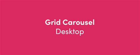 Grid Carousel Banners