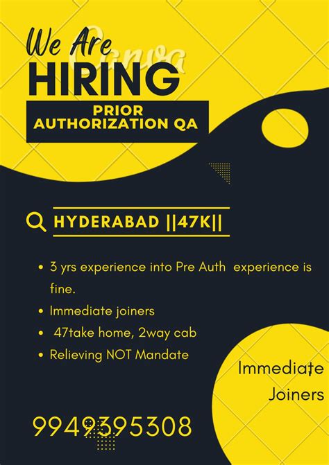 Vishnupriya Kancharla On Linkedin We Are Hiring Pre Auth Qa Up