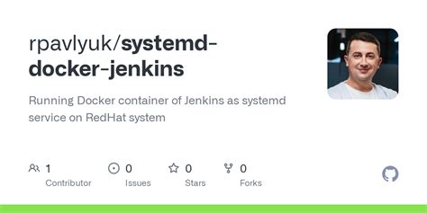 Github Rpavlyuksystemd Docker Jenkins Running Docker Container Of