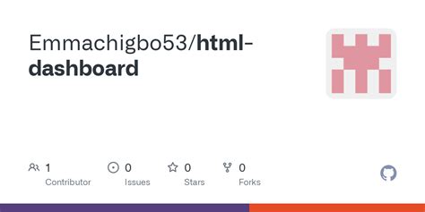 Github Emmachigbo Html Dashboard