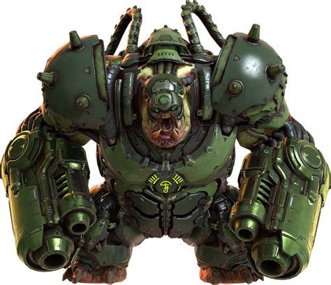 Cyber Mancubus Doom Eternal Doom Wiki Fandom