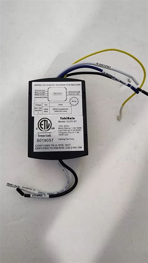 Intertek Ceiling Fan Wiring Shelly Lighting