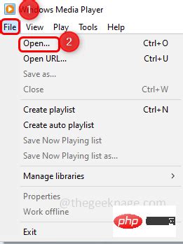 How To Adjust Video Playback Speed In Windows Media Player Common Problem Php Cn