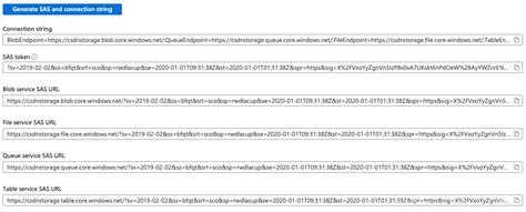 Azure存储账户访问密匙与sas（一） 简介storage Account Sas中的sv、srt Csdn博客