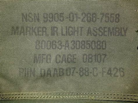 Military Nos Ir Light Marker Assembly Firefly Beacons Lights Helicopter Landing 3917490704