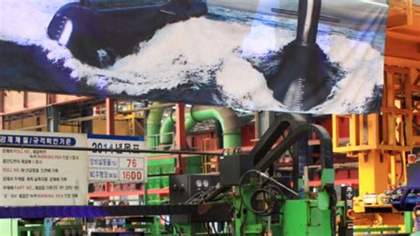 한국 해군 3천t급 잠수함 장보고 3 3번함 건조 착수