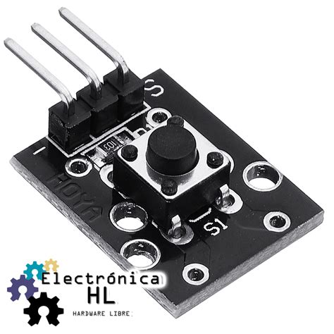 MODULO PUSH BUTTON KY Electronica HL
