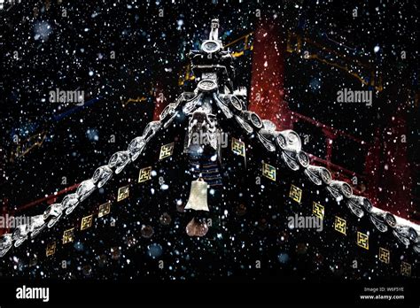 Interior View Of The Yonghe Temple Also Known As The Yonghe Lamasery Or Lama Temple During A