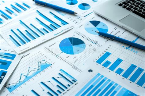 Create Blue Visual Representations For Business Analysis Presentations And Reports On Data And