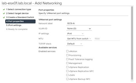 Vmware Part 9 Configure Iscsi Networking For Datastores Nick Carlton