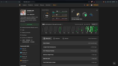 Somrik Sur On Linkedin Leetcode100daychallenge Leetcode Codingchallenge Algorithms