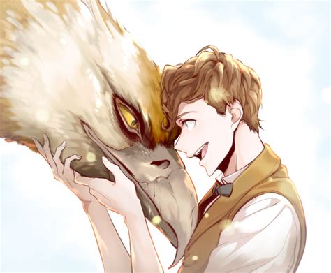Newt Scamander Fantastic Beasts And Where To Find Them Zerochan Anime Image Board