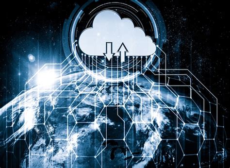 Premium Photo Cloud Computing Technology And Online Data Storage In Innovative Perception