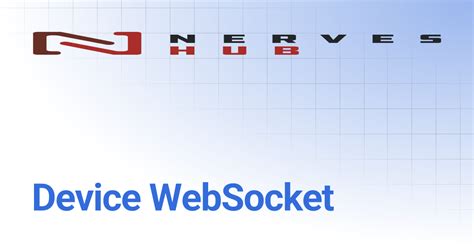device websocket nerveshub