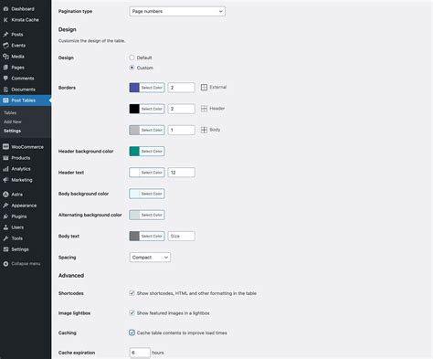 Wordpress Table Plugin List Posts Pages And Custom Post Types