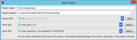 Building A Spark Application For Hdinsight Using Intellij Part 1 Of 2 Roy Kim On Azure And Ai