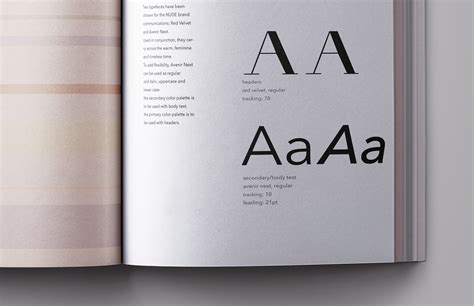 NUDE Branding Manual Behance