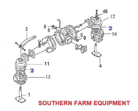 Kubota Tractor Front Axle Parts Diagram And Overview