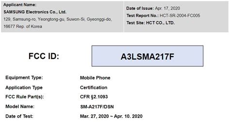 Samsung Galaxy A S Deals With FCC Formalities Might Be Releasing Soon SamMobile