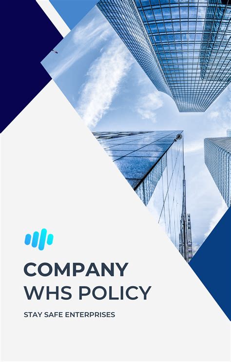 Company Whs Policy Staysafe Consulting