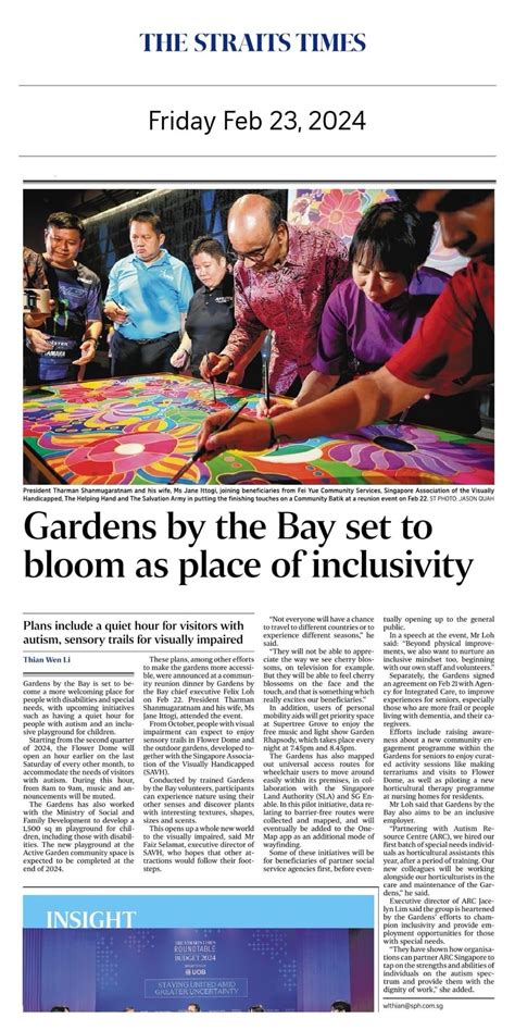 Geospatial For Good Barrier Free Access The Gardens Has Also Mapped Out Universal Access