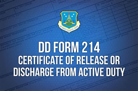 Facts About Dd Form 214s For Guard Reserve Air Reserve Personnel Center Article Display