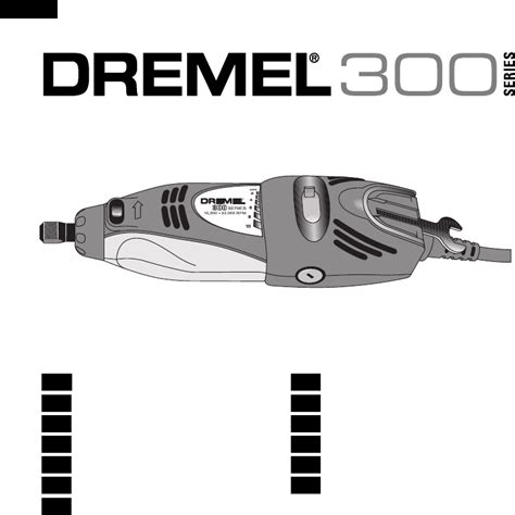Handleiding Dremel 300 (pagina 1 van 92) (Nederlands, Duits, Engels ...