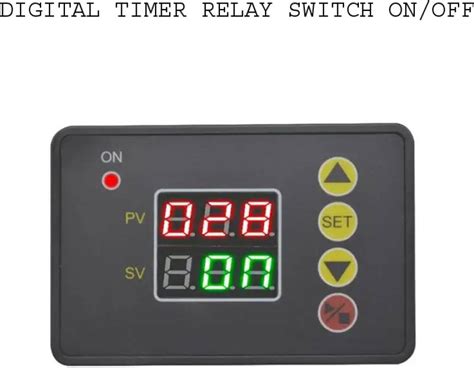 Electrolight T2310 Ac 220v Programmable Digital Time Delay Switch Relay Led Time Controller