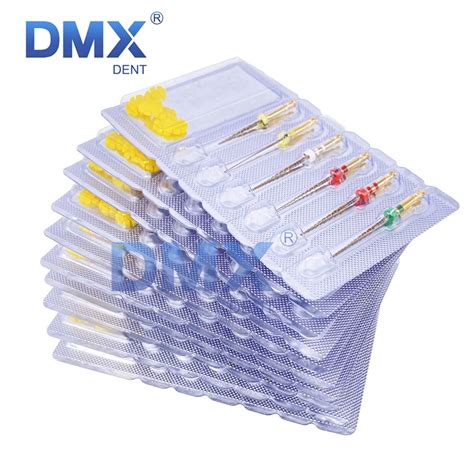 Dmxdent Pt Pro Gold Dental Endo Taper Root Canal Rotary Niti Files Coxo