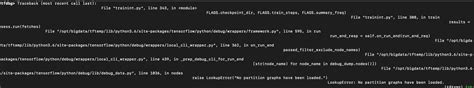 tf debug crashes when nan in loss · issue 25395 · tensorflow tensorflow · github