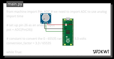 Potentiometer Wokwi Esp32 Stm32 Arduino Simulator