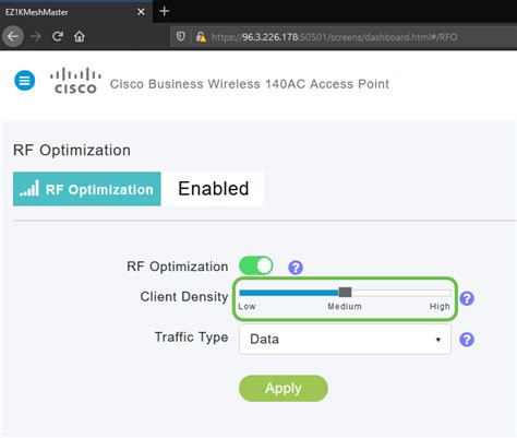 Rf Optimization Cisco