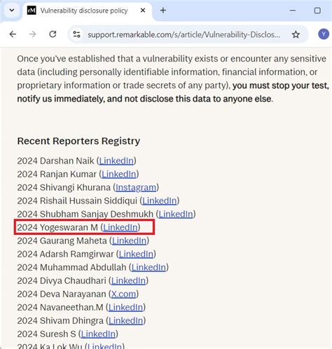 Yogeswaran M On Linkedin Hof Bughunting Cybersecurity Pentesting Responsibledisclosure…