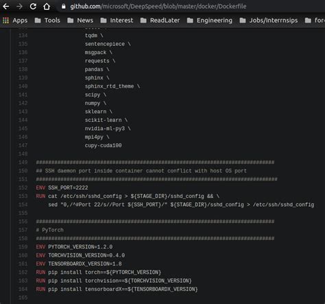 Update Dockerfile To Use More Recent Version Of Pytorch · Issue 473 · Deepspeedaideepspeed