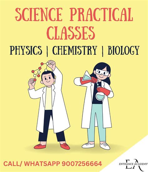 Entrance Academy On Linkedin Practical Classes For Physics Chemistry