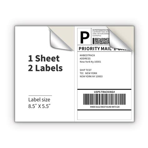 Usps Priority Mail Label