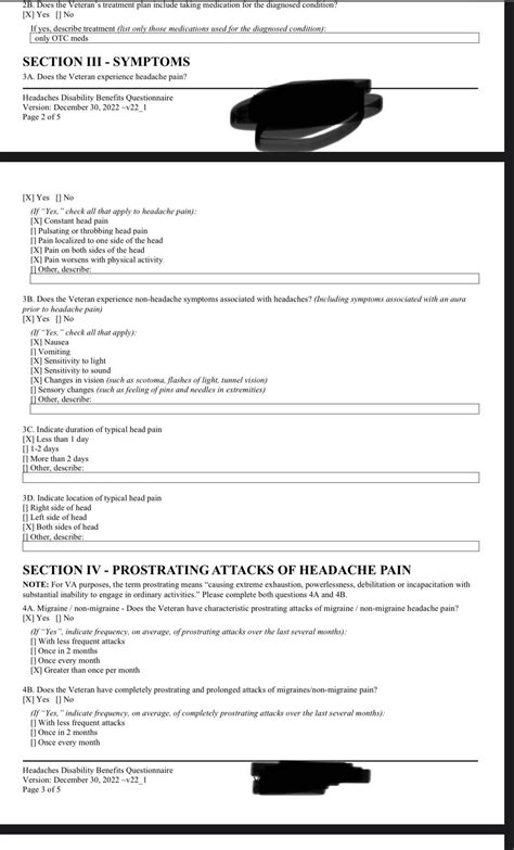 Headache Dbq Rating Rveteransbenefits