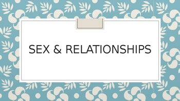 Sex And Relationships By Maggie S Store TPT