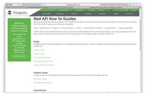 How To Connect Your Edge Devices Using The Rest Ap Ptc Community